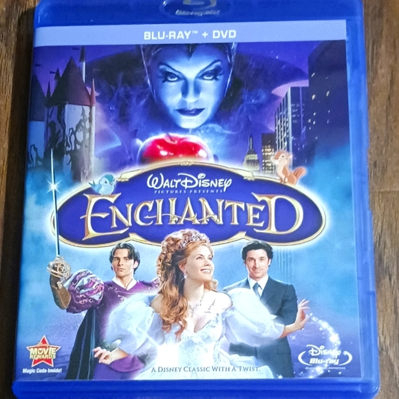 Disney | Media | Walt Disneys Enchanted On Bluray Dvd | Poshmark